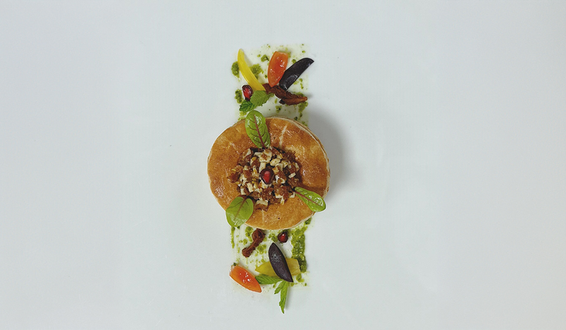 Halloumi Cheese & Herbs Puff Pastry